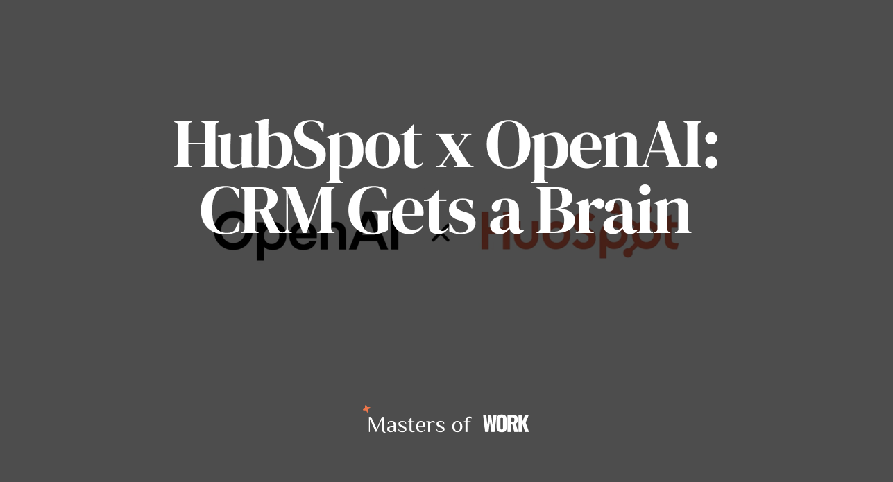 HubSpot x OpenAI