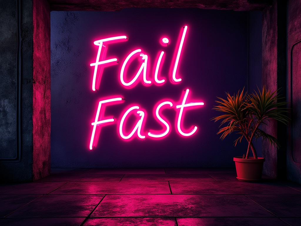 Fail fast and double down