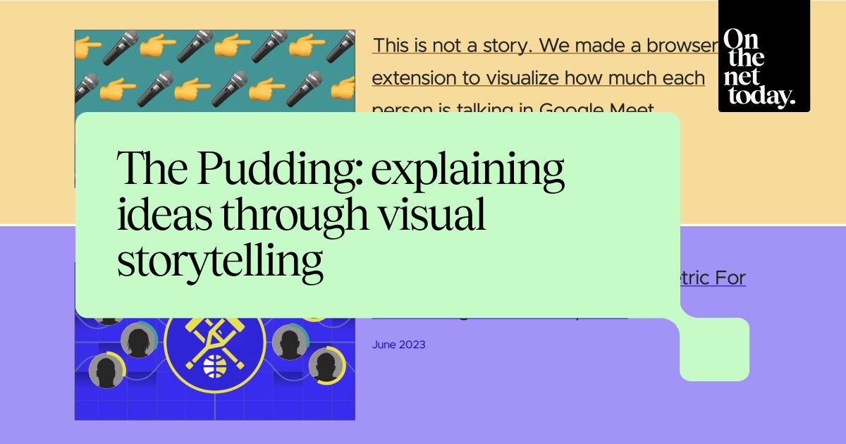 The Pudding and its visual essays, Morning Brew newsletter and ...