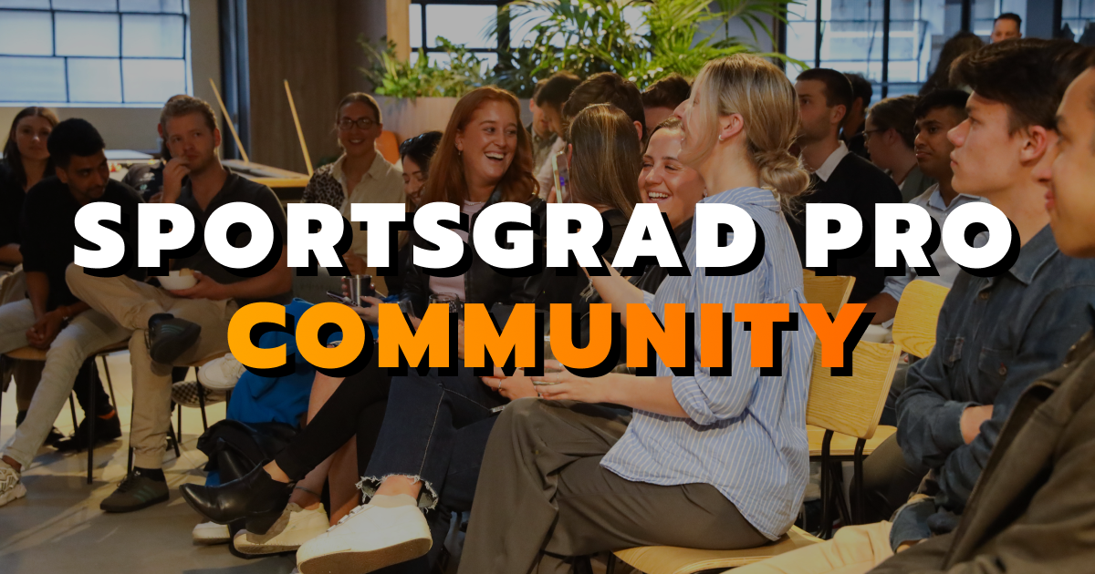🧡 Introducing the SportsGrad Pro Community