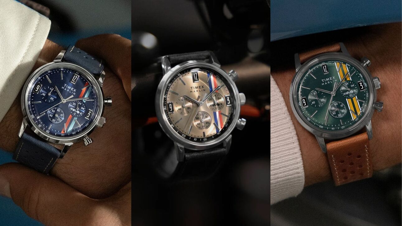 Timex Releases Trio Of Racing-Inspired Marlin Chronos; Casio Pulls Off ...
