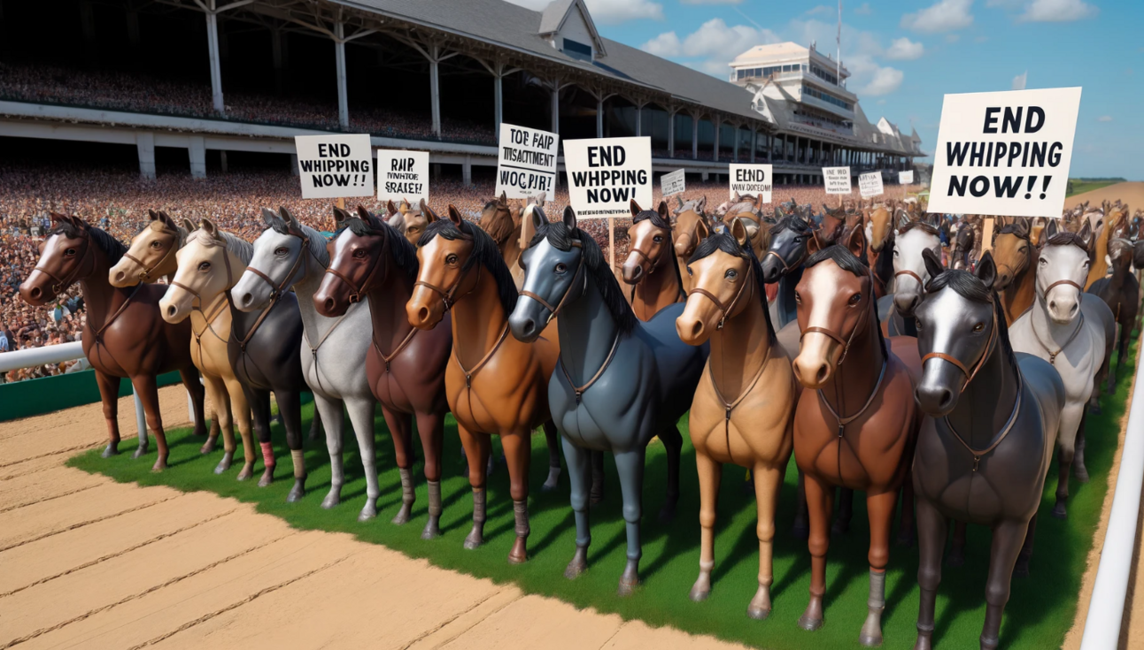 Race Horses Prefer Verbal Encouragement Rather than Relentless Whipping ...