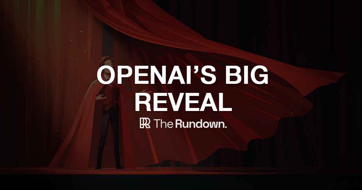 OpenAI's big reveal
