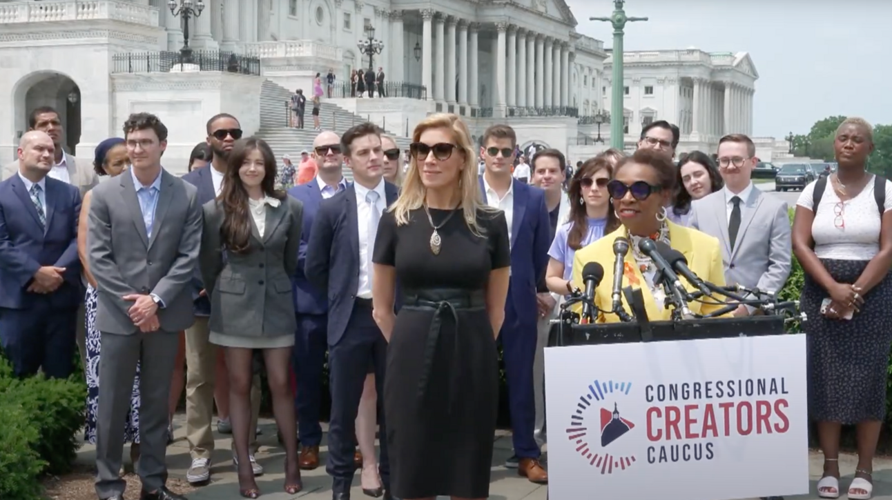 Major Creators Launch a Congressional Caucus 🦅