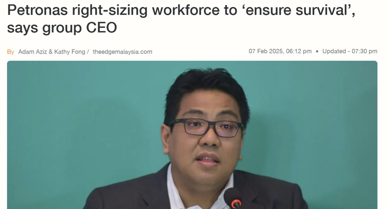 Petronas Announces Layoffs, EPF Dividends to Top 5.80%.