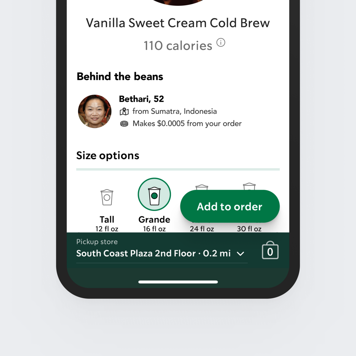 Starbucks “Behind the Beans”