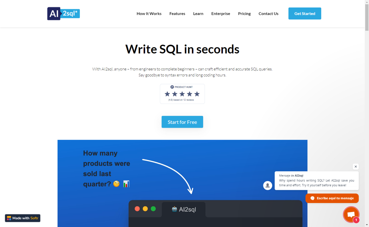 #216 | AI Tool: Ai2sql, Prompt: Instagram Subtitles and Hashtags