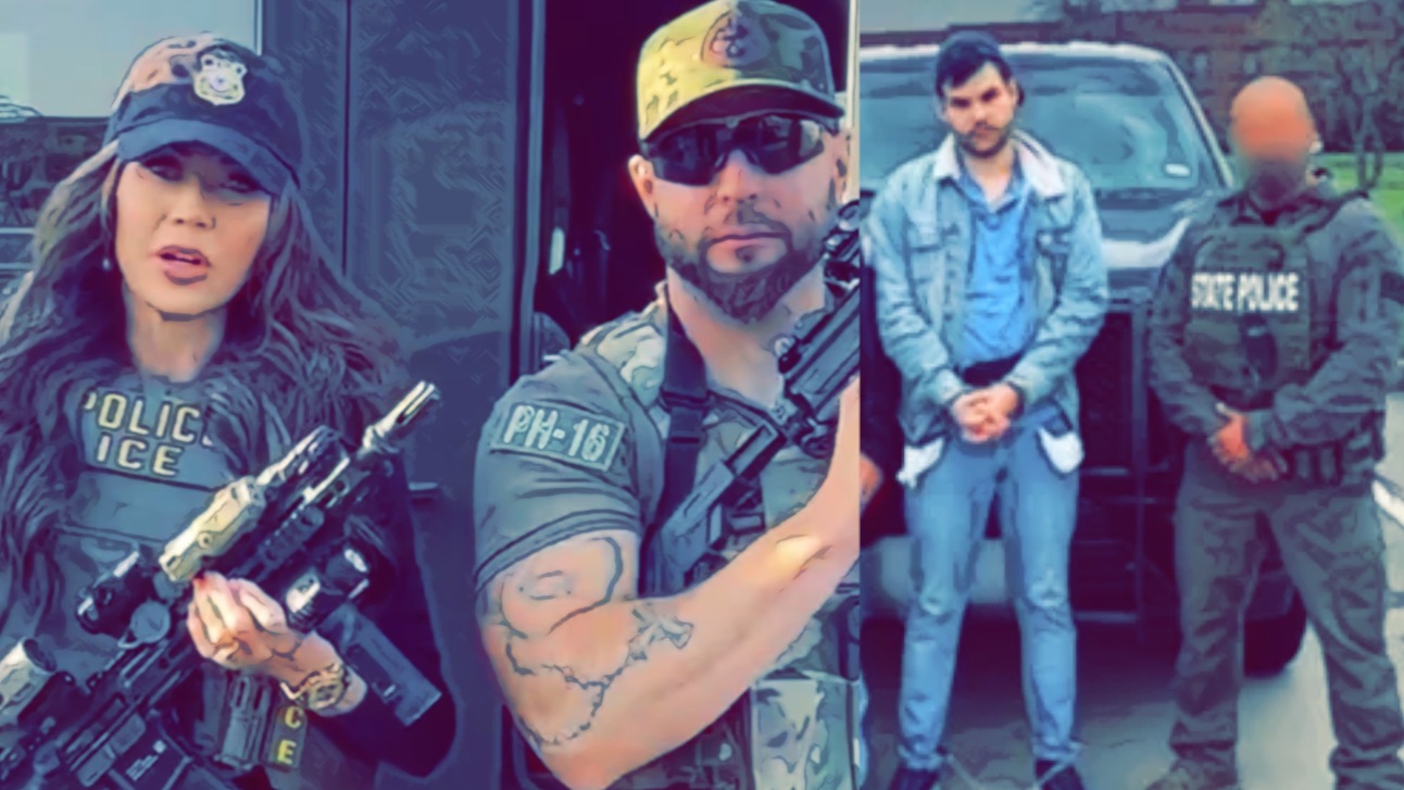Deranged Liberal BAWLS as he gets locked up for threatening Kristi Noem