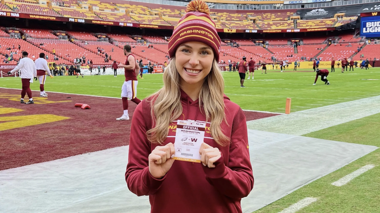 A TikTok Star Becomes The First-Ever Social Media Correspondent In The NFL