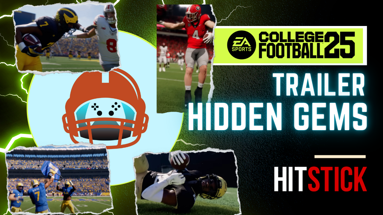 "Hidden Gems" In The EA College Football 25 Trailer