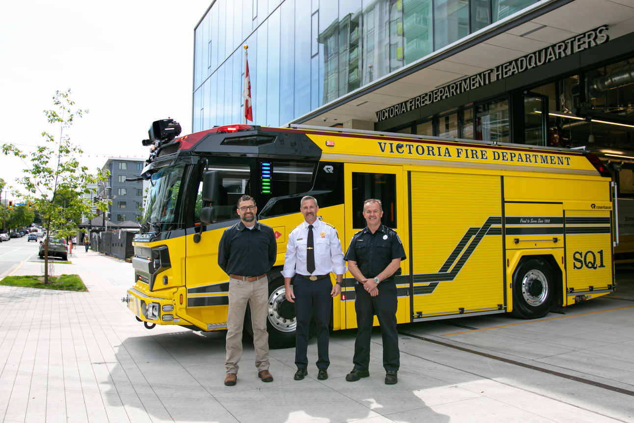 June 1 - Victoria Fire Dept. goes electric
