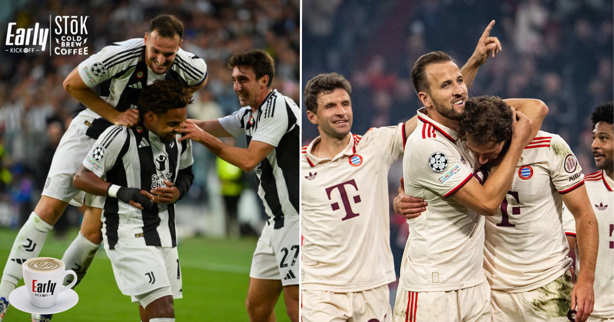 First UCL Matchday on 24/25 - Roundup