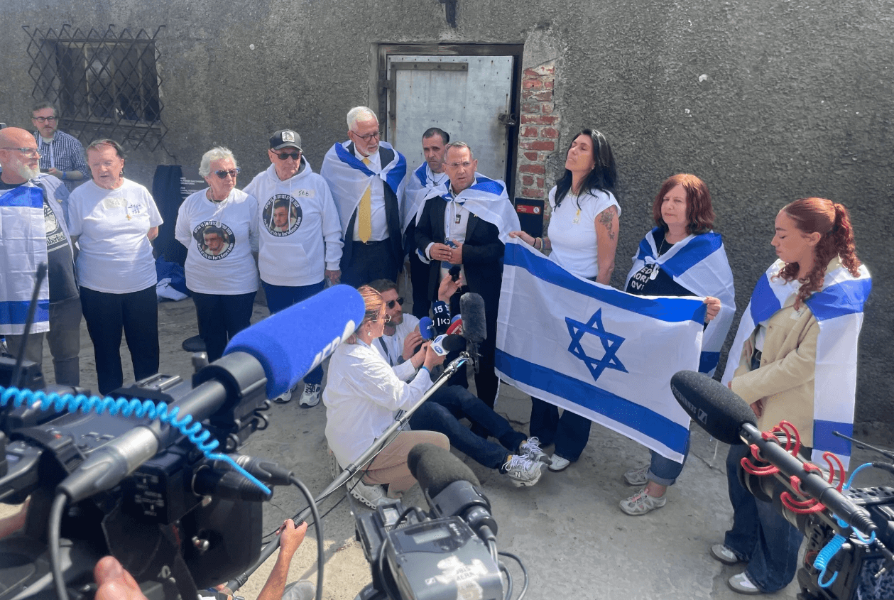 Freed Hostages Join March of the Living with Holocaust Survivors