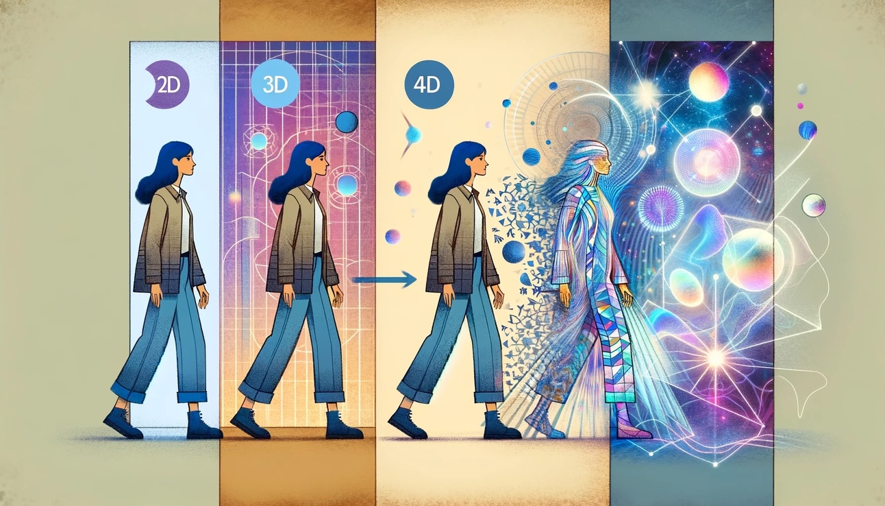 From 2D to 3D to 4D?!