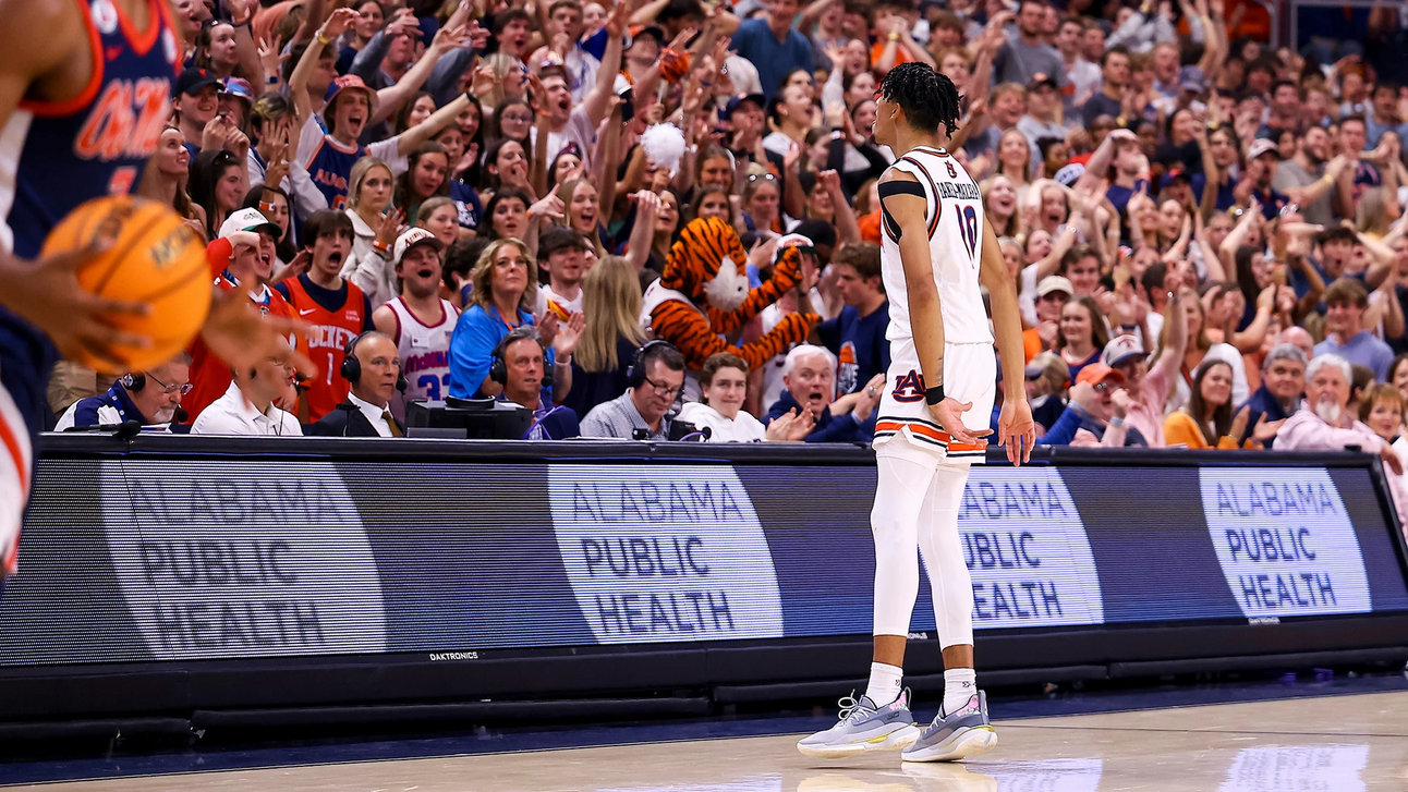 One step closer to being SEC champs, No. 1 Auburn MBB beat Ole Miss 106 ...