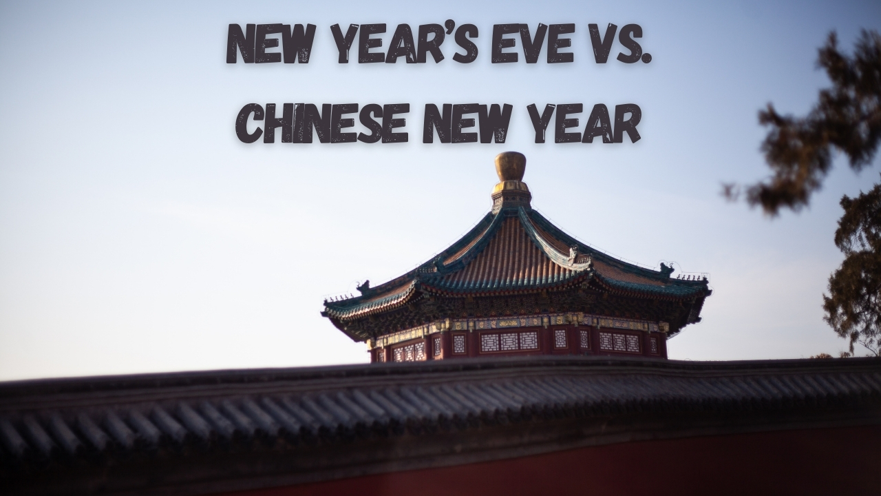 New Year's Eve vs. Chinese New Year (with Flashcards)