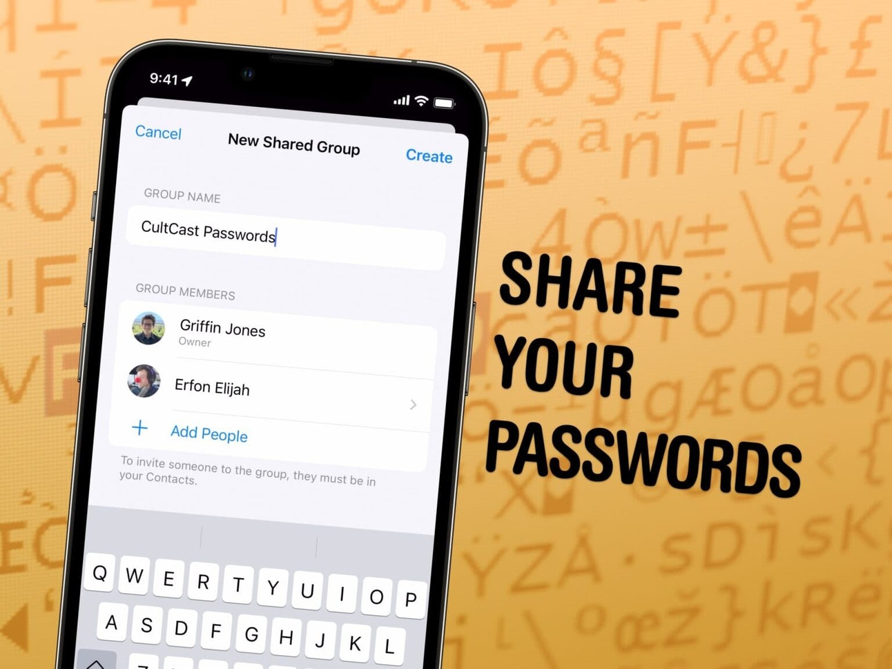 Share passwords the smart way