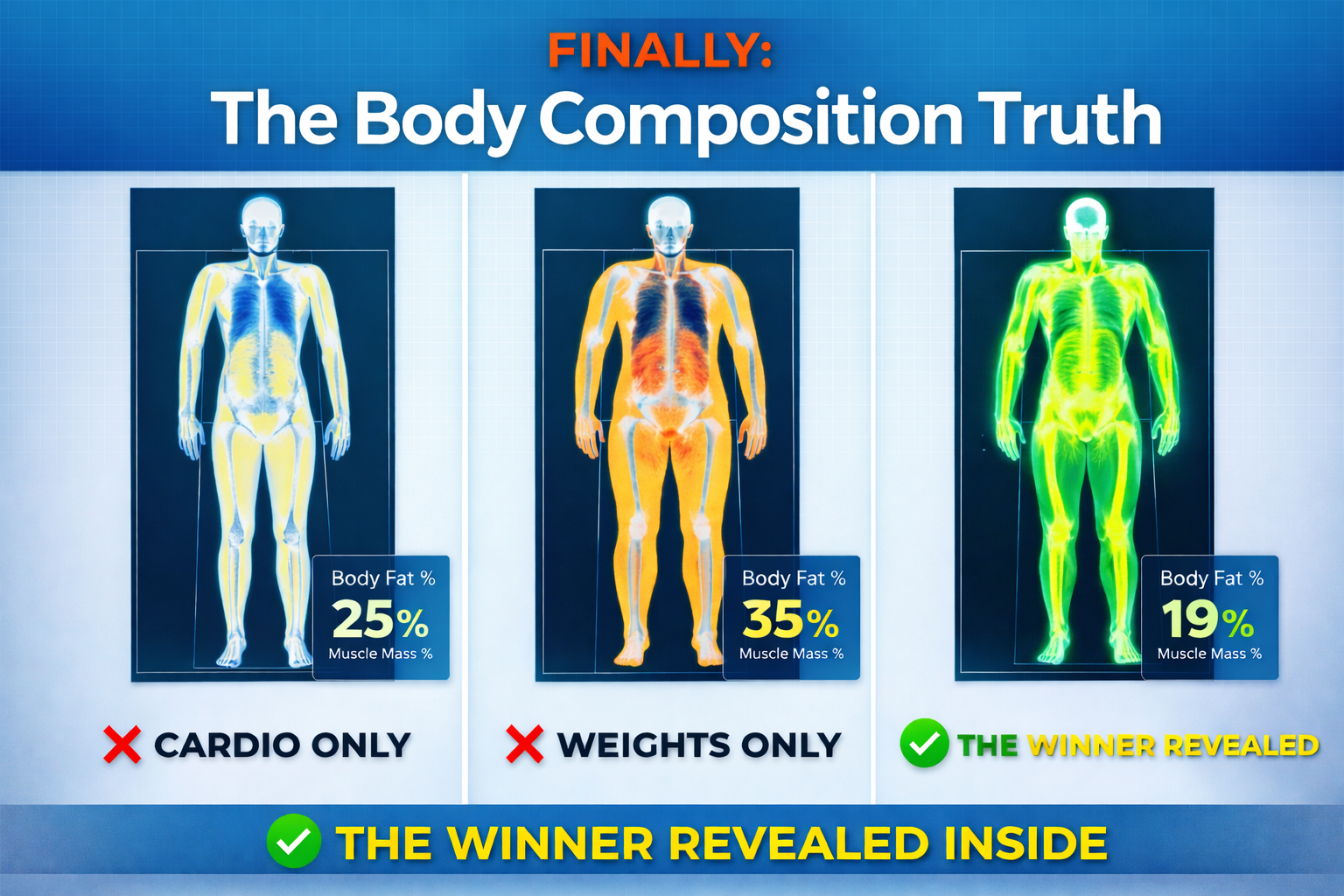 Cardio vs Weights: Your Ultimate Body Composition Guide
