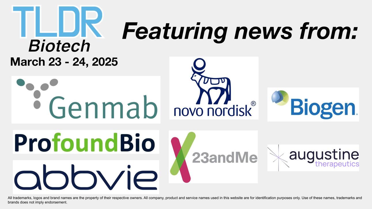 Biotech & Pharma Updates | March 23 - 24, 2025