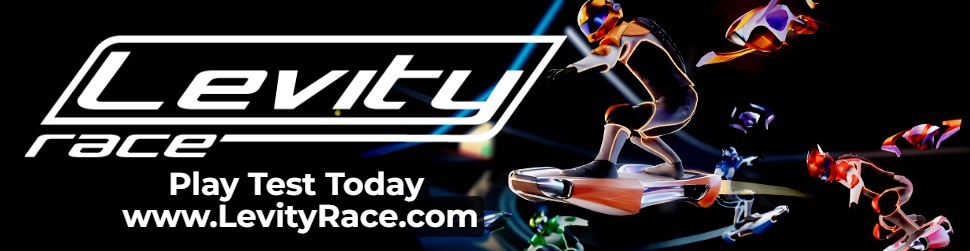 FINAL: your VR play test invite for Levity Race