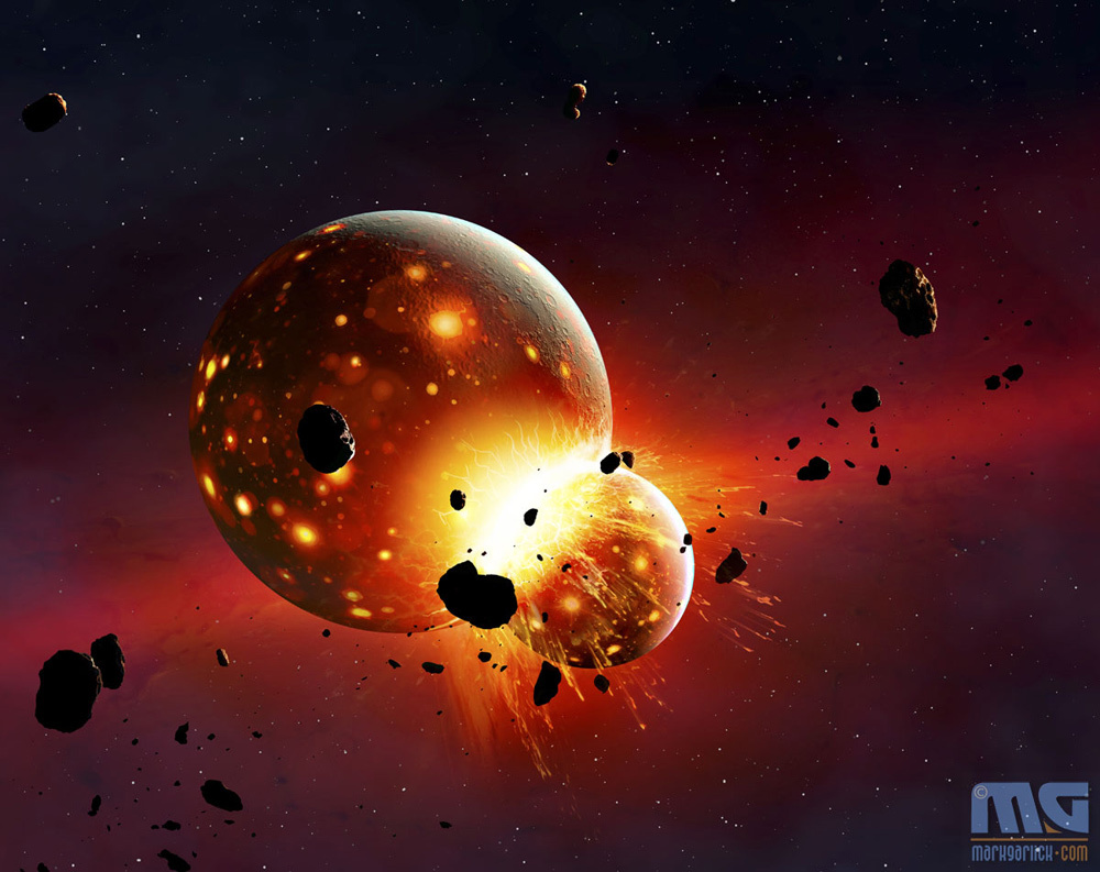 The planet that hit Earth to form the Moon was local! Plus, a dizzy ...