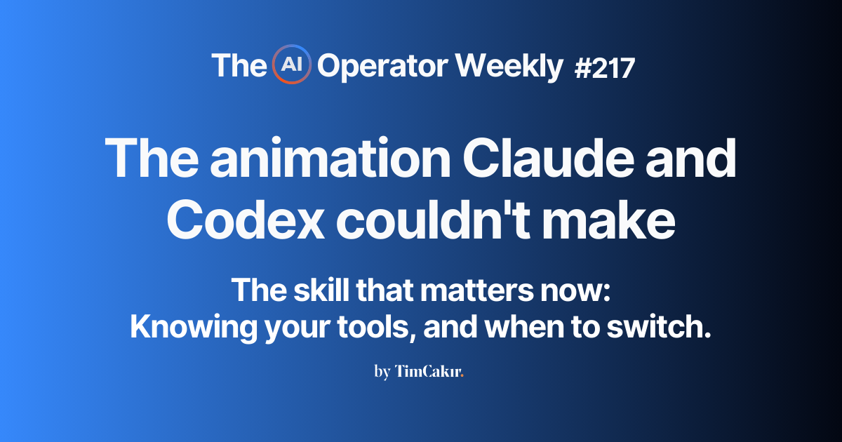 The animation Claude and Codex couldn't make