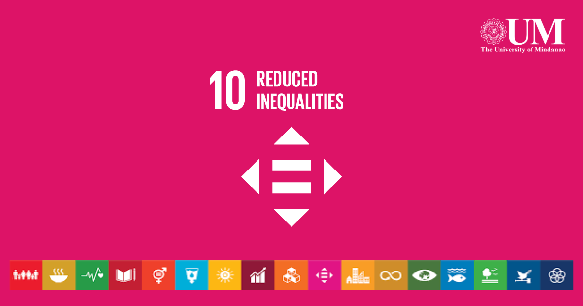 Reduced Inequalities: The University of Mindanao Integrates SDG 10 in ...