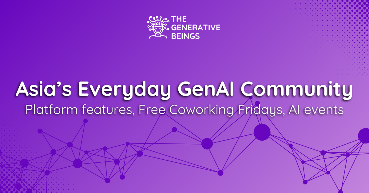 Join Asia's everyday GenAI community platform