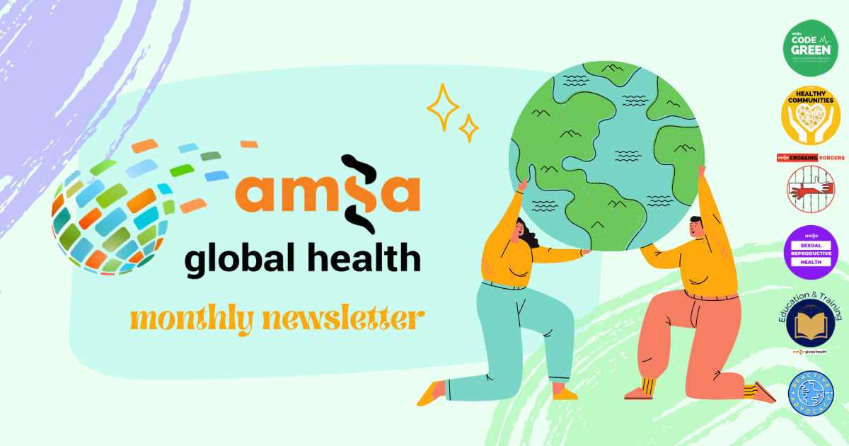 AMSA Global Health Newsletter 🌏 August 2024