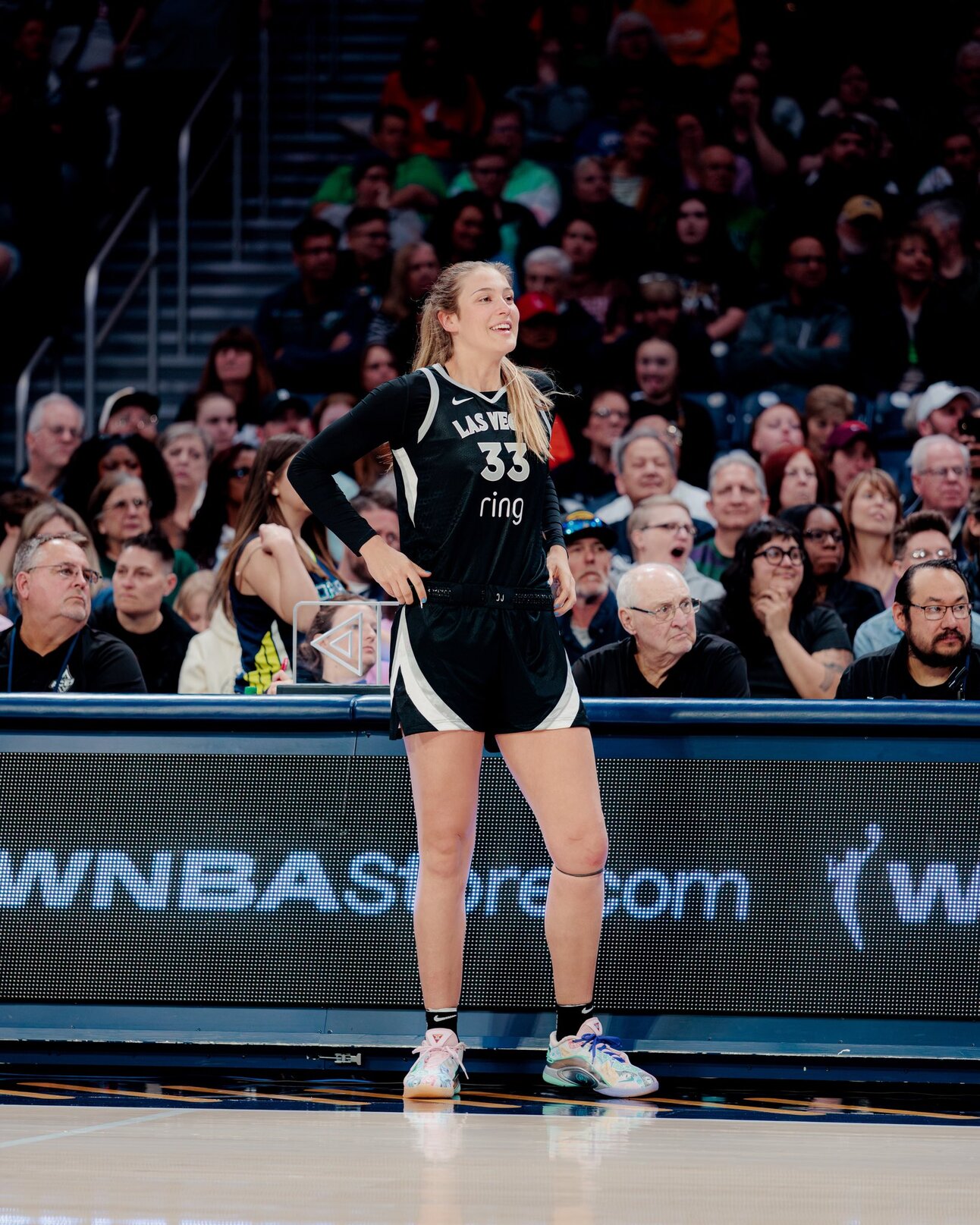 Virginia Tech Hokies women's basketball Elizabeth Kitley played in her ...