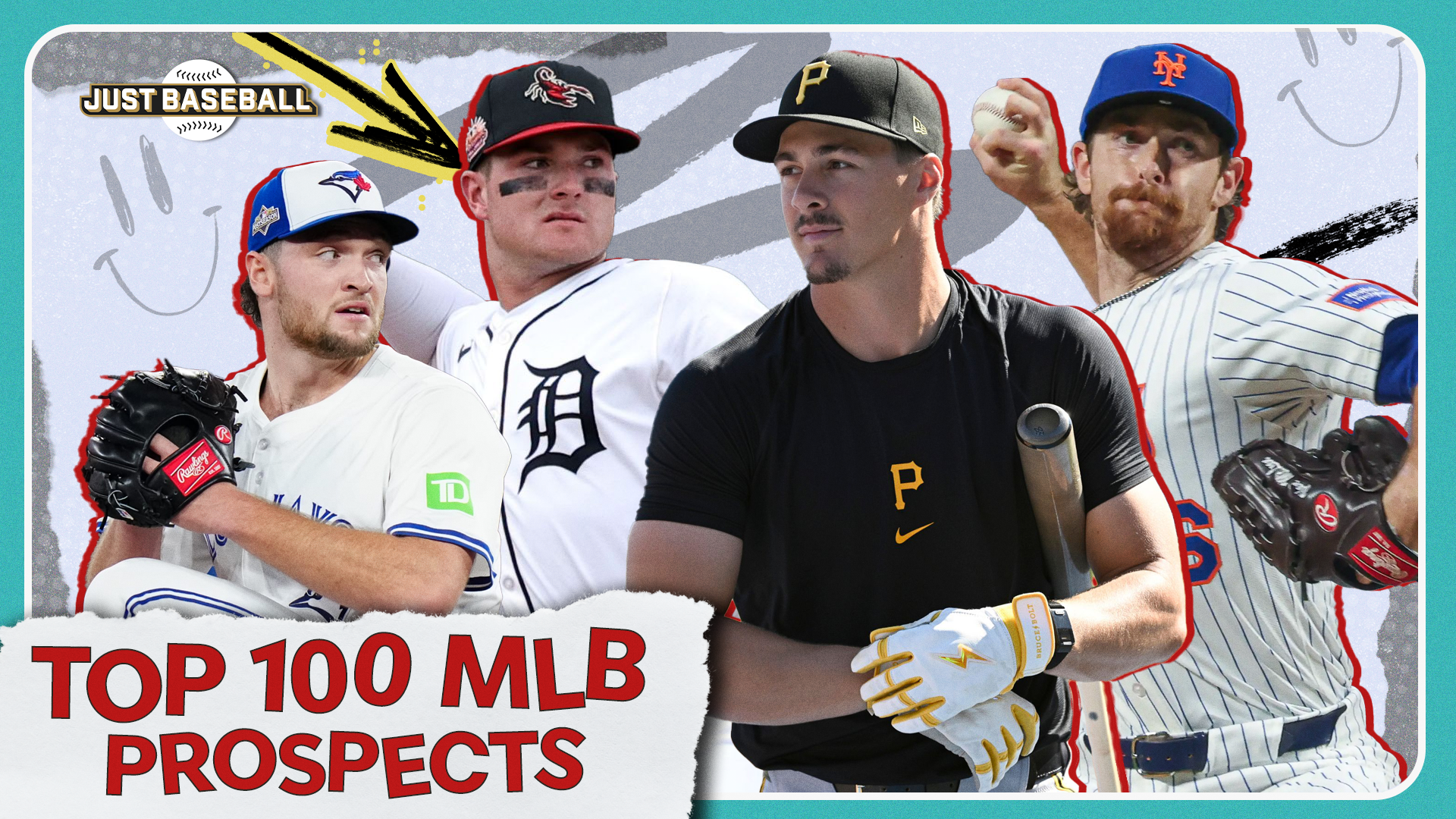 Just Baseball's Top 100 MLB Prospects