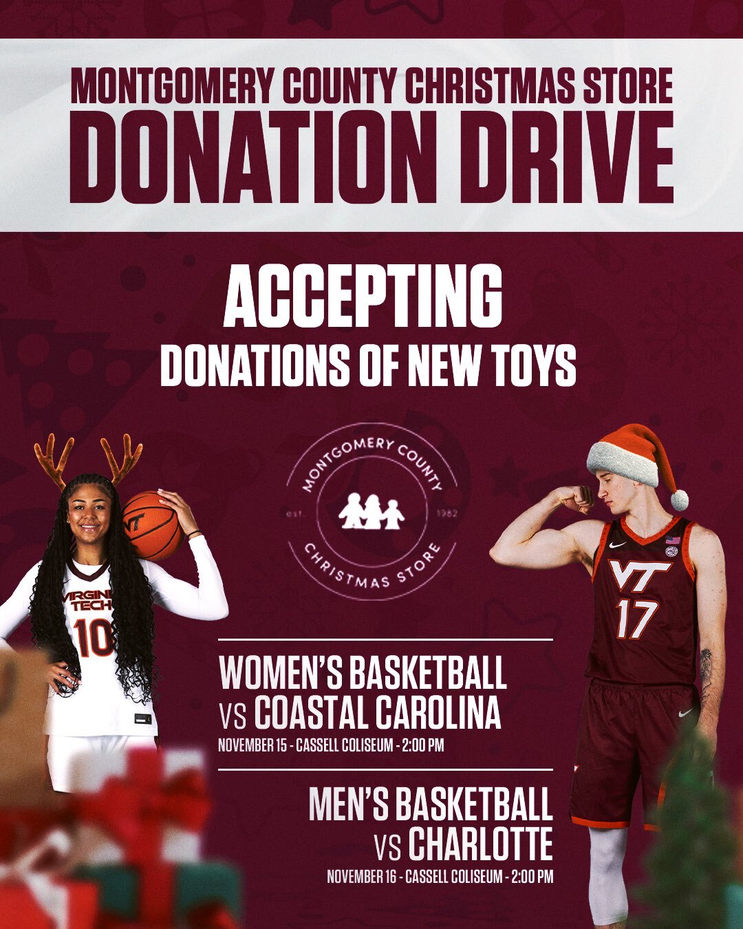 The Virginia Tech Hokies men's and women's basketball teams are ...