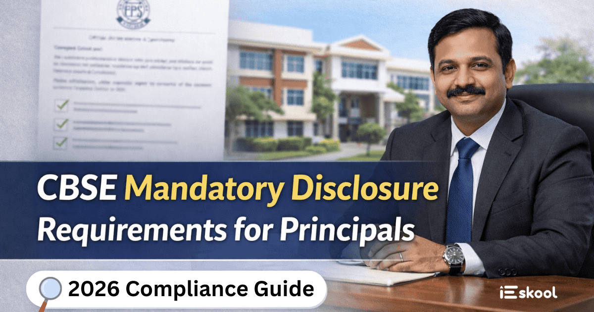 CBSE Mandatory Public Disclosure: School Website Update Guide 2026