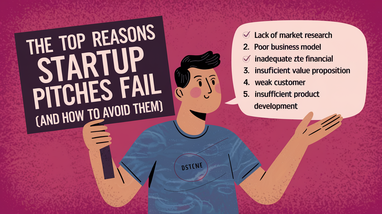 The Top Reasons Startup Pitches Fail (and How to Avoid Them)
