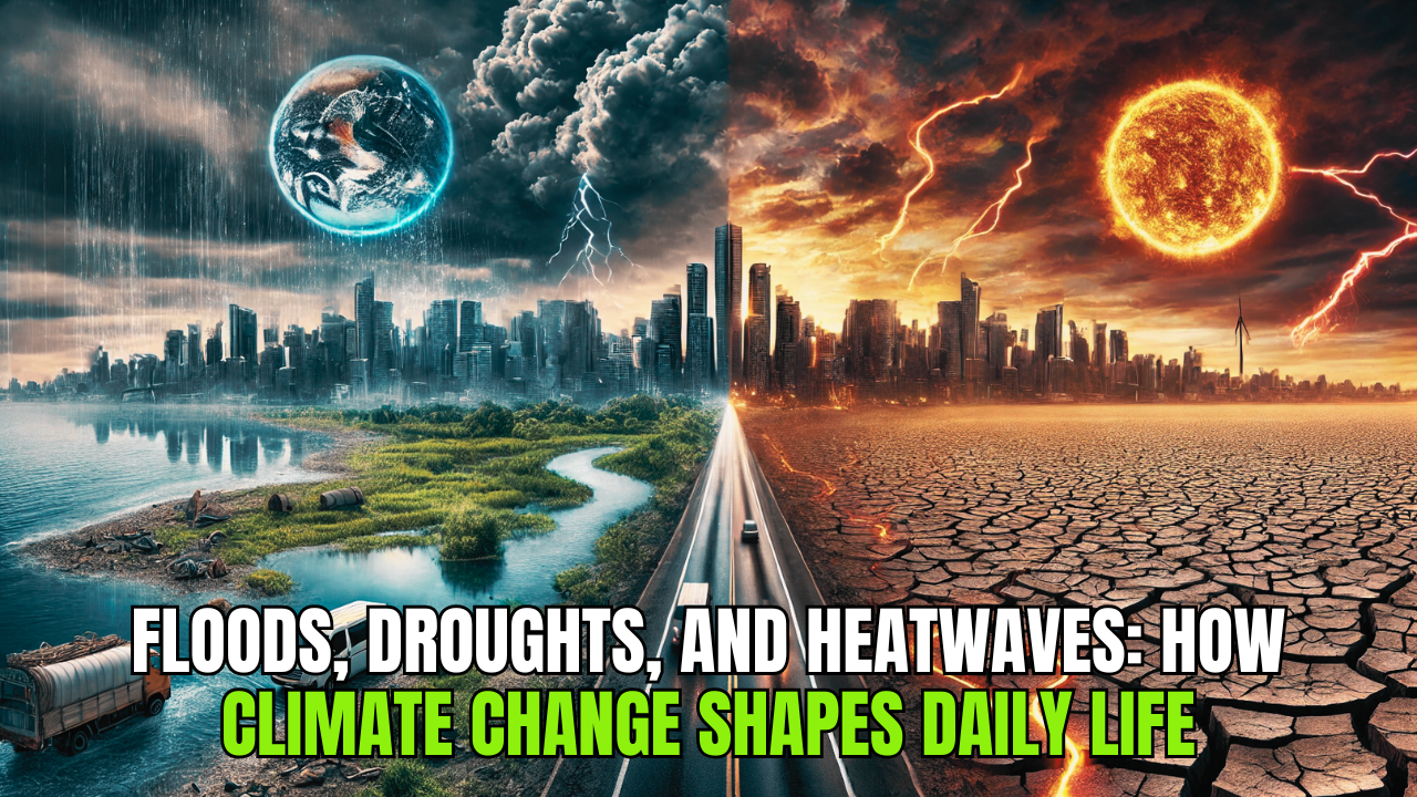 🌱 Floods, Droughts, and Heatwaves: How Climate Change Shapes Daily Life 🌍🔥