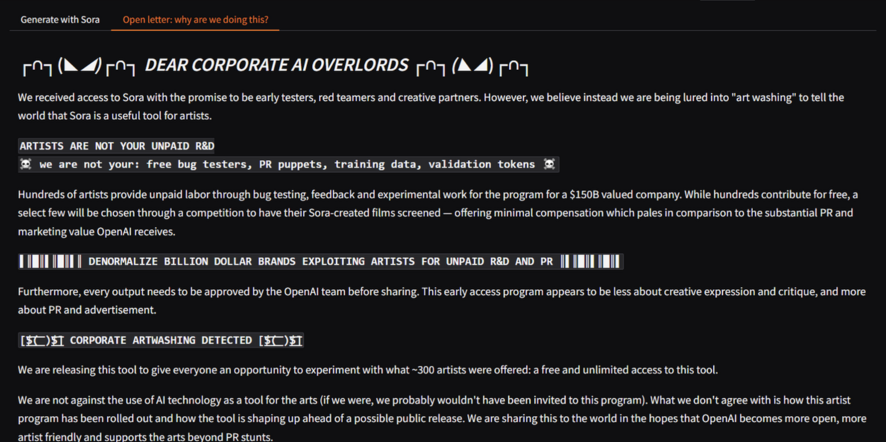 Openais Sora Video Generator Appears To Have Leaked
