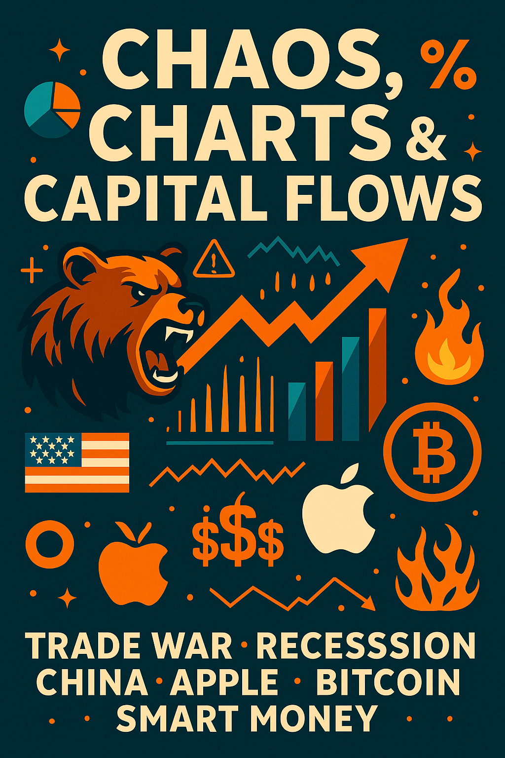 🧭 Chaos, Charts & Capital Flows — Your Cheat Sheet to the Madness 📉