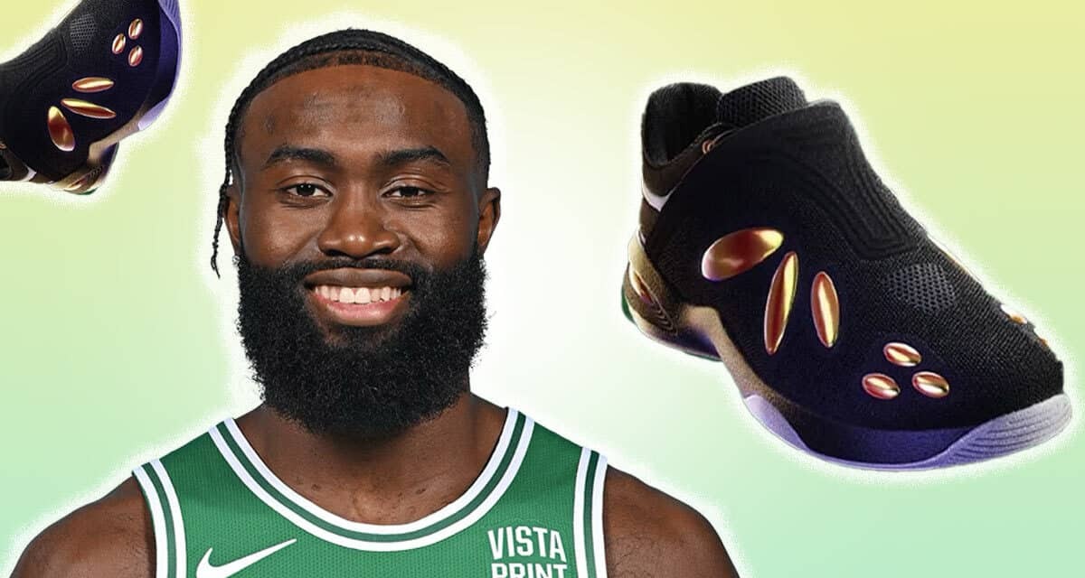 NBA Star Jaylen Brown Launches Own Footwear Brand