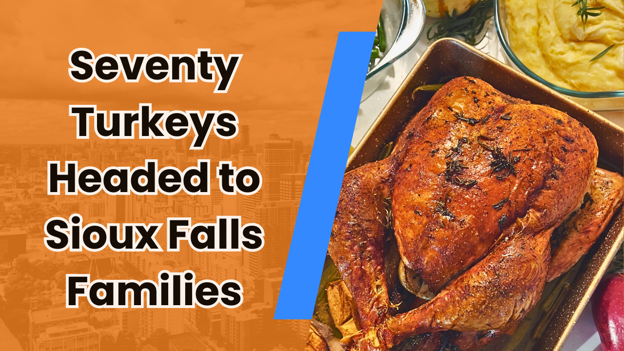 🦃 70 turkeys for one very grateful city.