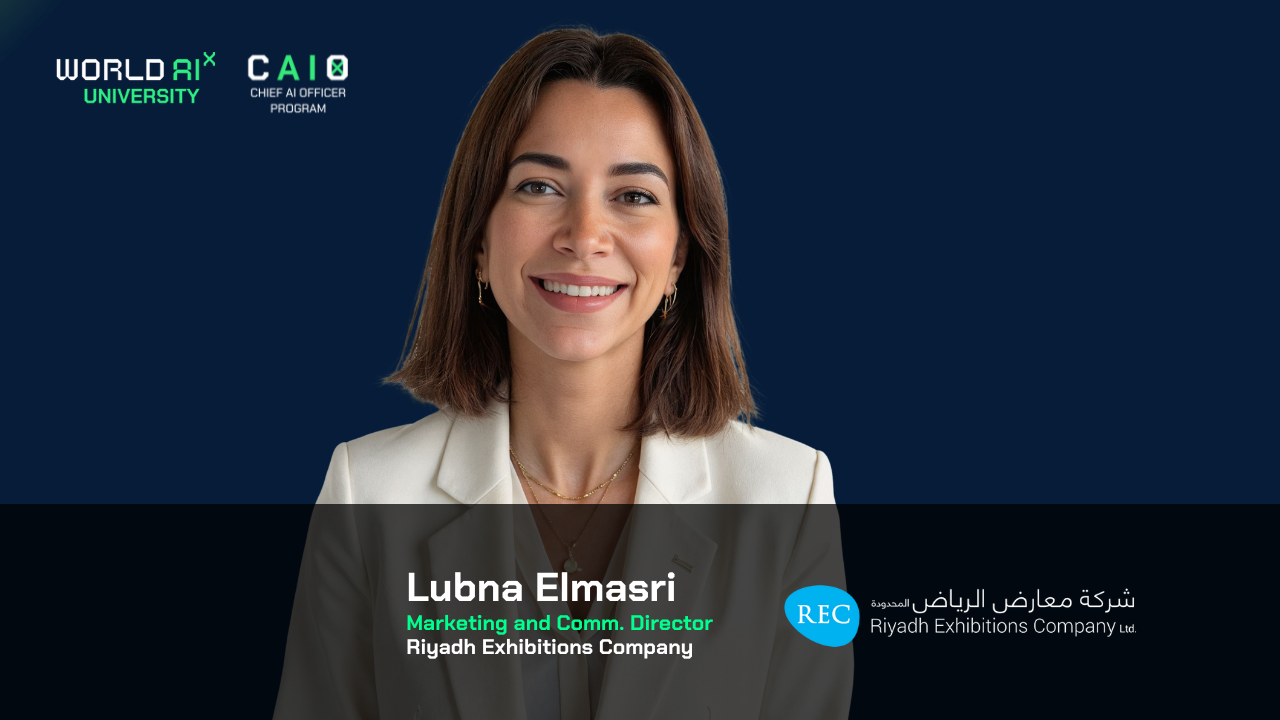 Congratulations to Lubna Elmasri - Riyadh Exhibitions Company