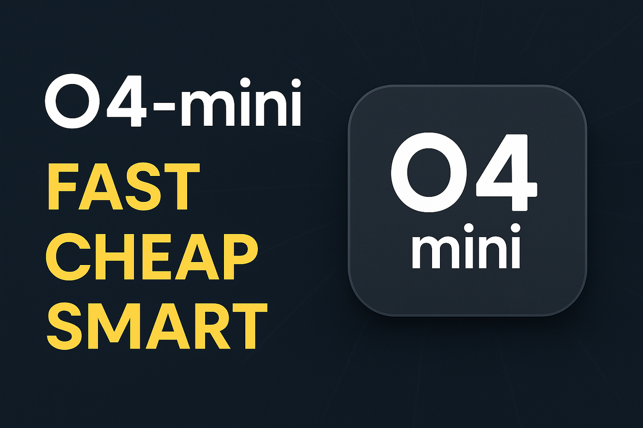 OpenAI's O4-Mini: Fast, Affordable AI Tech Breakthrough 2025