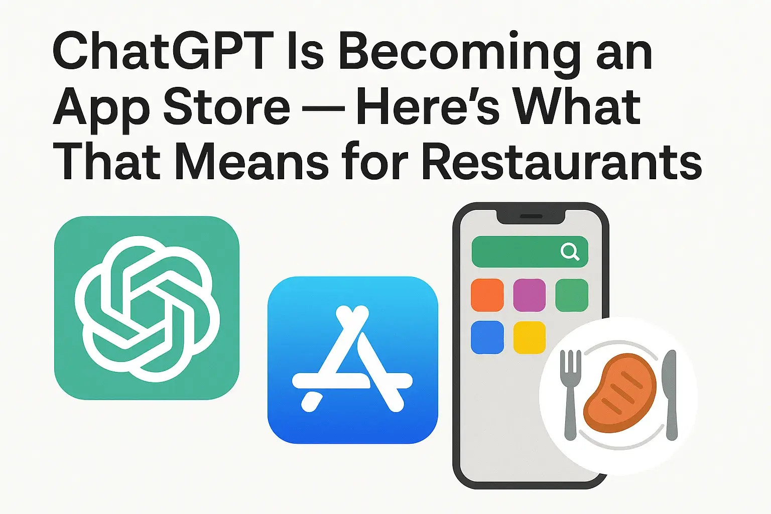 🤖 ChatGPT Is Becoming an App Store — Here’s What That Means for ...