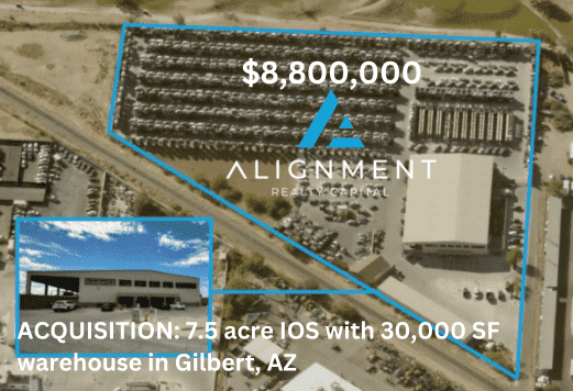 Acquisitions by Alignment, Semi-Stow, Open Industrial