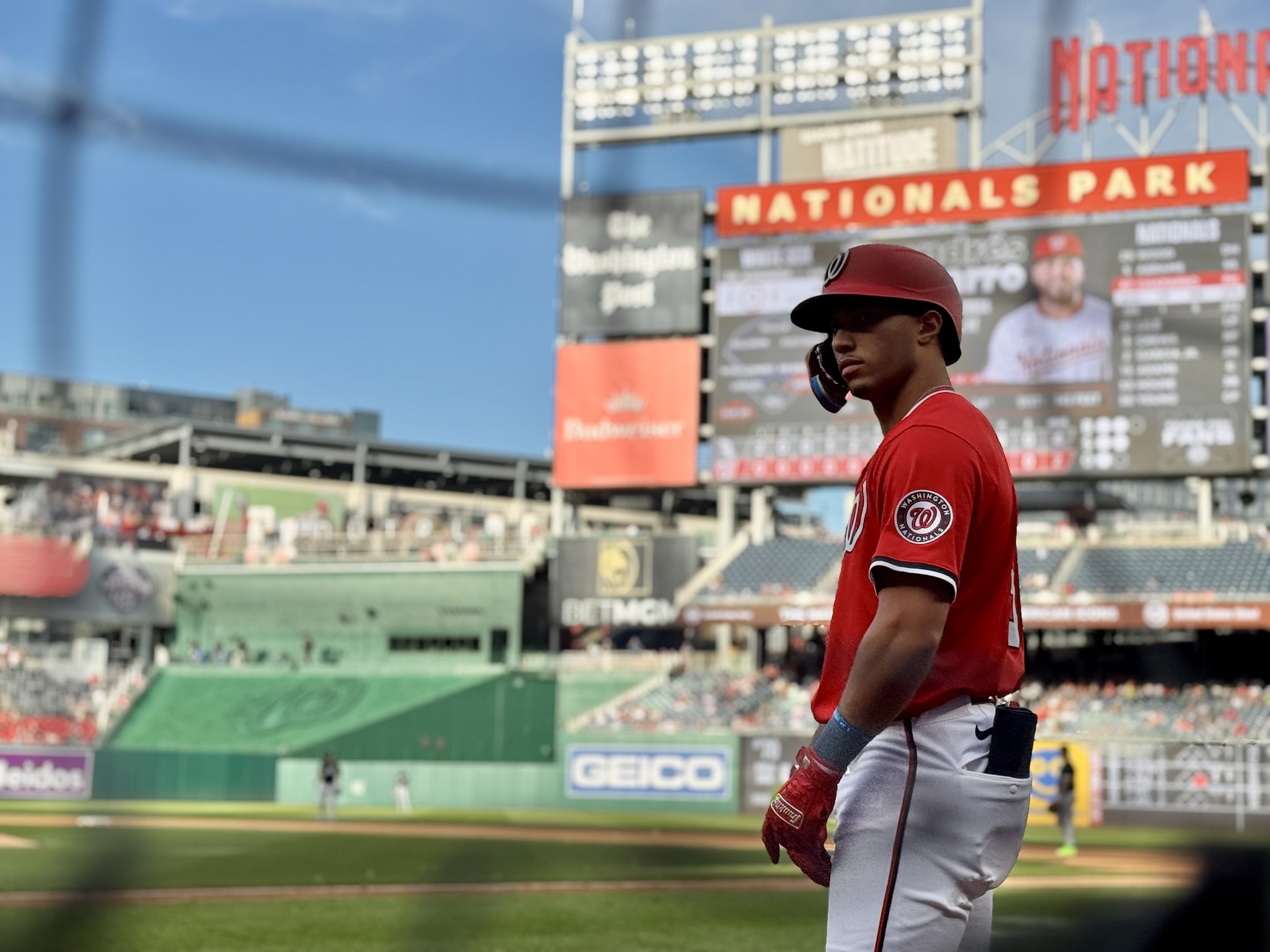 Daylen Lile Wins NL Player and Rookie of the Month: Nationals Rookie ...