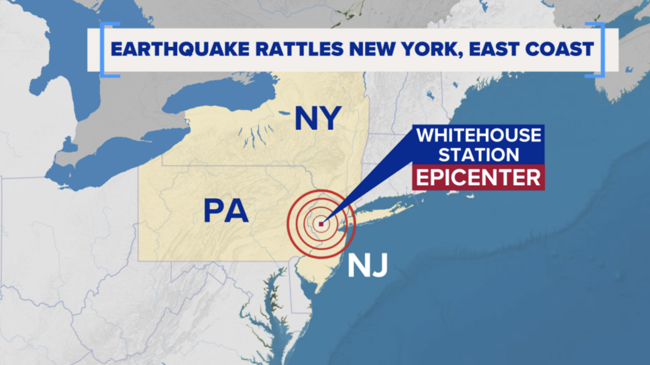Earthquake that rattled NYC and much of Northeast was strongest to ...