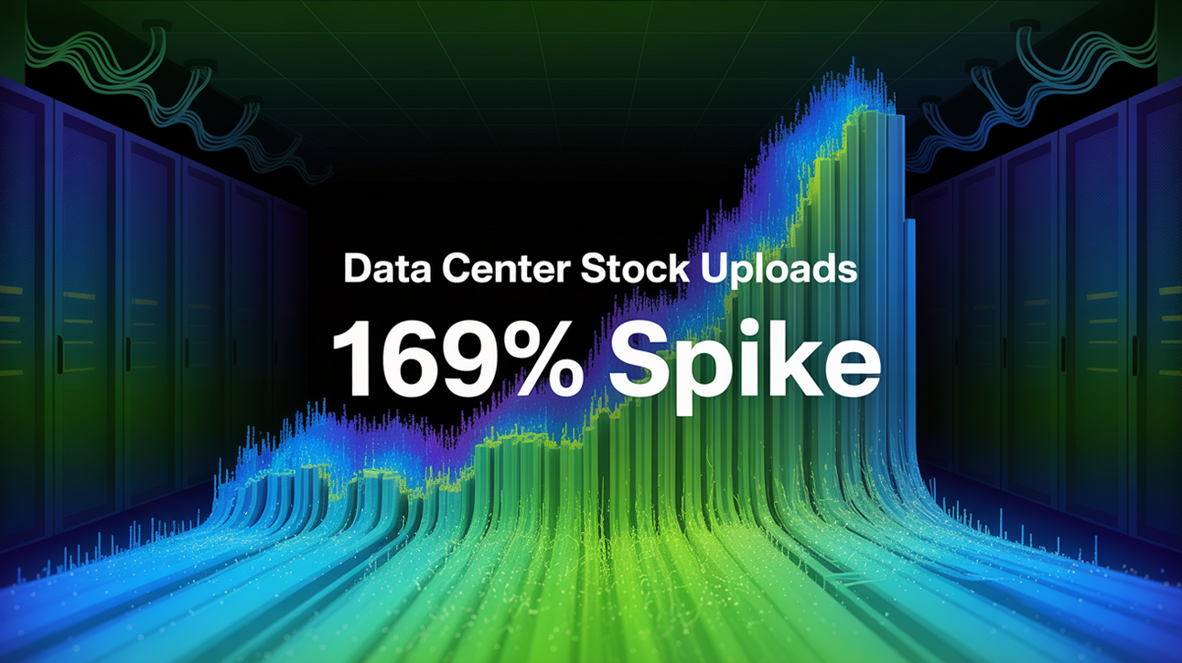 Data Center Stock Uploads 169% Spike