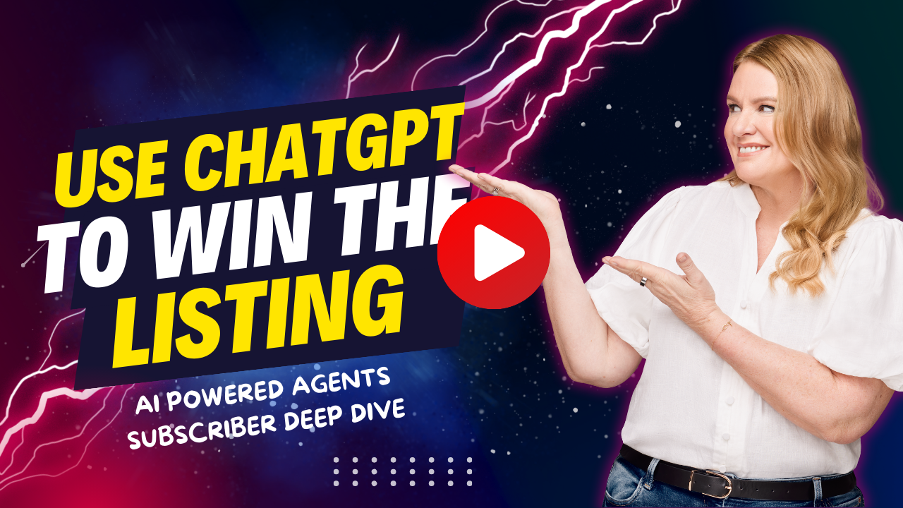 Elevate your appraisal or listing presentation win rate with ChatGPT