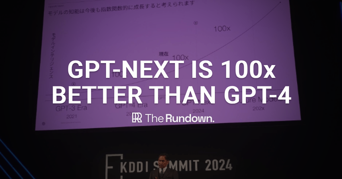 OpenAI Japan reveals 'GPT-Next'