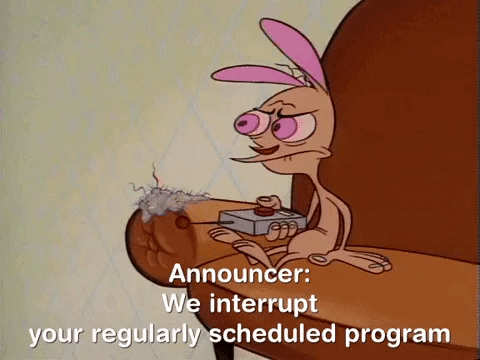 💦 And now back to our regularly scheduled programming...