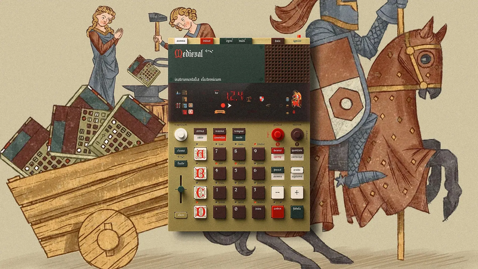 Teenage Engineering’s New Medieval Sampler Lets You Make Bubonic Beats